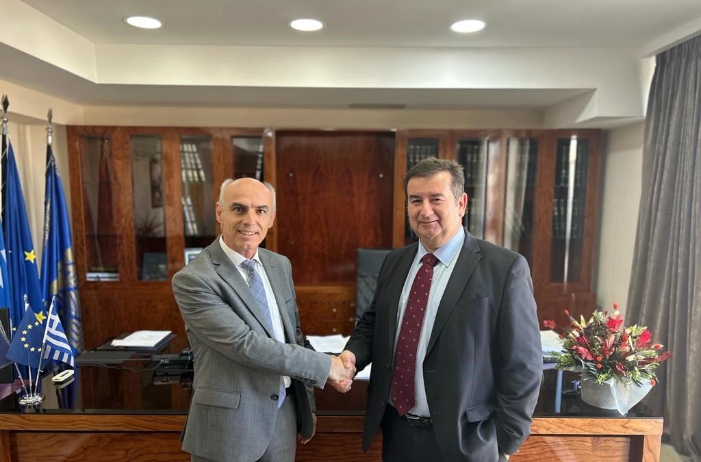 Συνάντηση Γιώργου Γαβρήλου με Δήμαρχο Άργους- Μυκηνών, Γιάννη Μαλτέζο ...