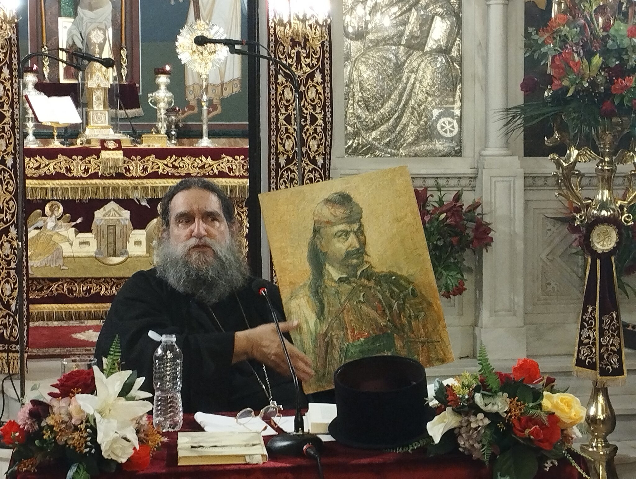 Καθηλωτική η ομιλία του π. Ευάγγελου Παπανικολάου στην Ευαγγελίστρια ...